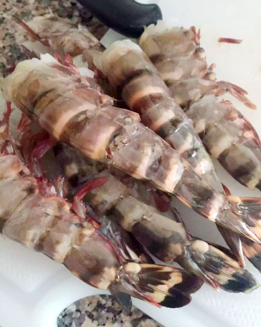 Grilled Jumbo Shrimp with Lime Butter Sauce - Emma Eats & Explores