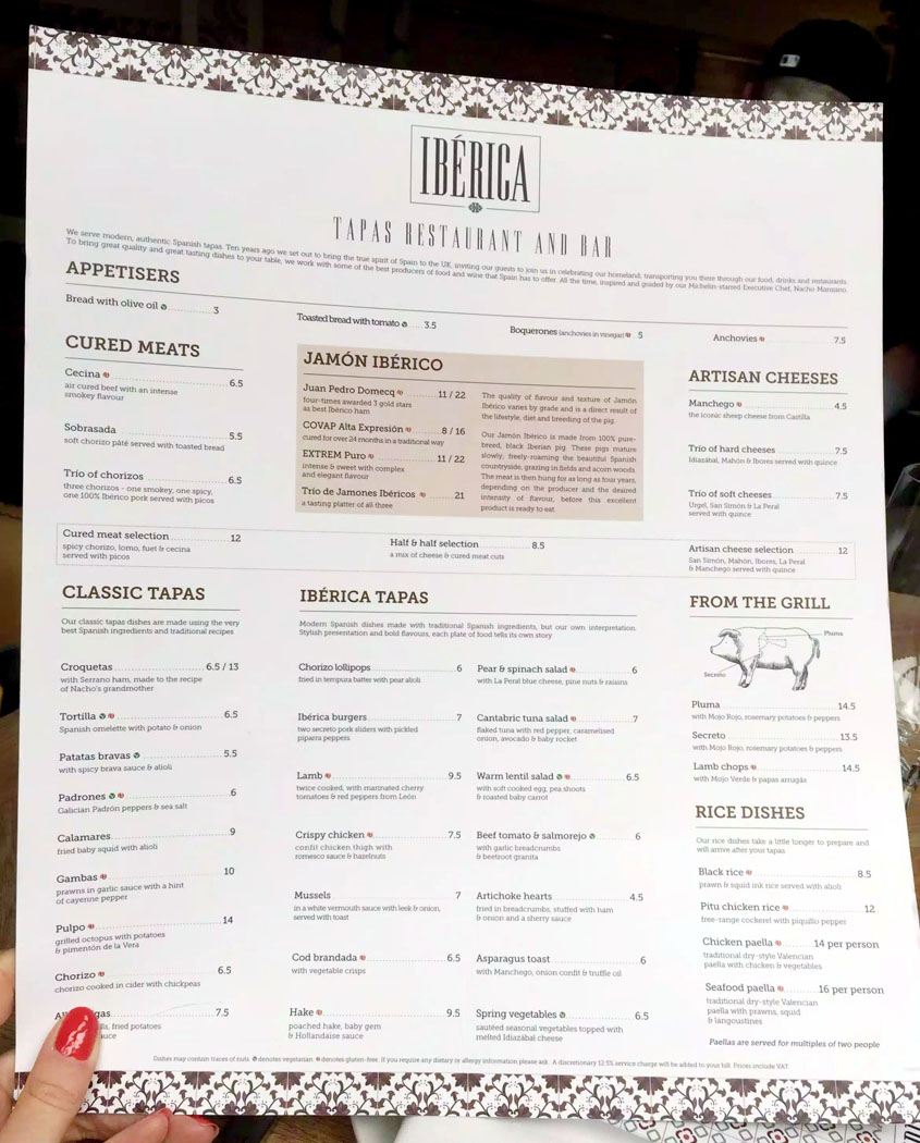 Iberica Restaurant - Marylebone, London - Emma Eats & Explores