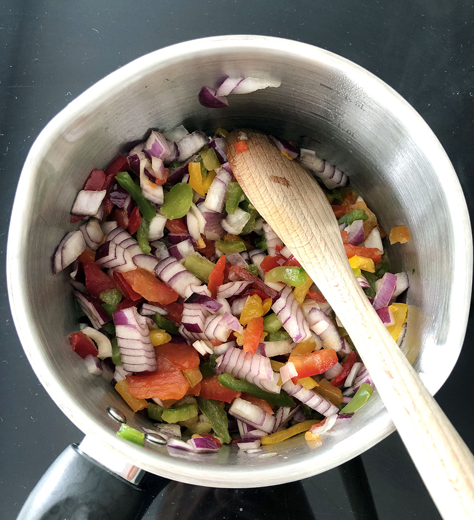 Mediterranean Vegetable & Parma Ham Frittata - Emma Eats & Explores