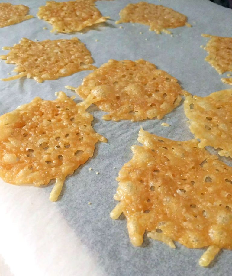 Parmesan Crisps - Emma Eats & Explores