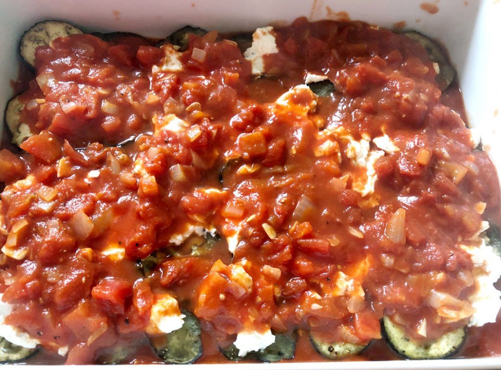 Three Cheese Melanzane Parmigiana (Eggplant Parmesan) - Emma Eats ...