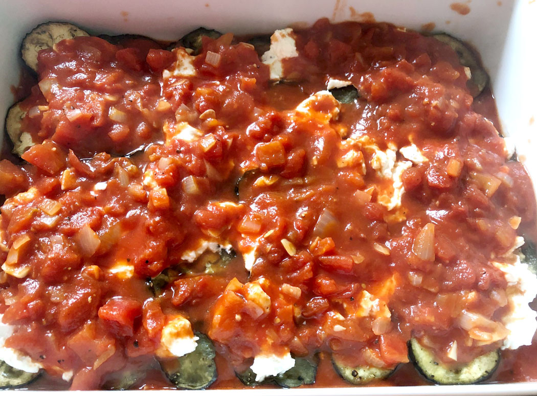 Three Cheese Melanzane Parmigiana (Eggplant Parmesan) - Emma Eats ...