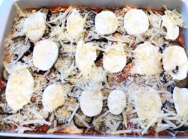 Three Cheese Melanzane Parmigiana (Eggplant Parmesan) - Emma Eats ...