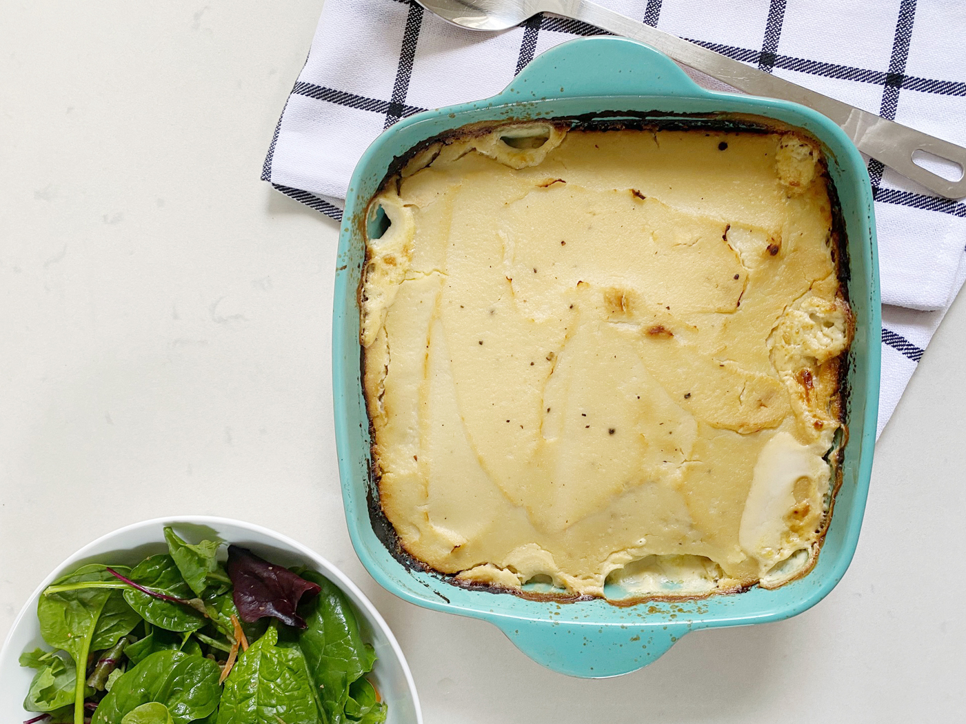 Grainfree Fish Pie with Cauliflower Mash - Emma Eats & Explores
