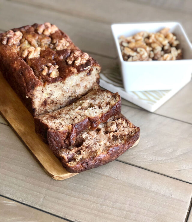 Grainfree Maple Walnut Banana Bread Emma Eats Explores