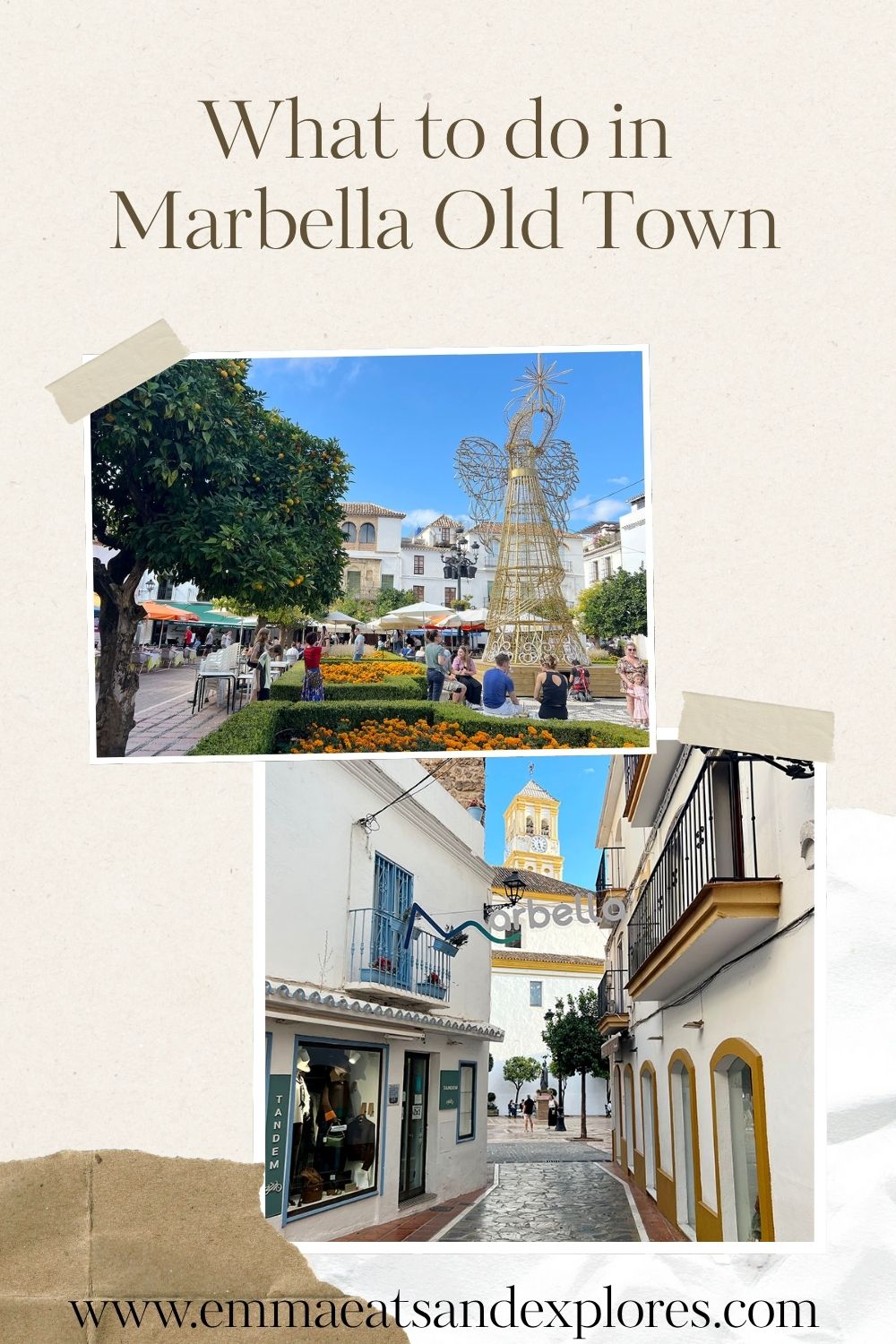 What to do in Marbella Old Town, Spain - Emma Eats & Explores
